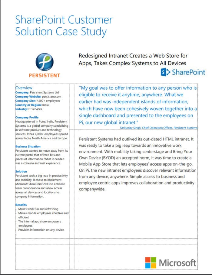 SharePoint-persistent-case-study-pdf-cover - AGC Yazılım