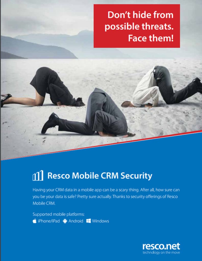 Resco-Mobile-CRM-Security-pdf-cover - AGC Yazılım